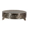 16" Round Raised Cake Stand (Ornate) - Celebrations! Party Rentals