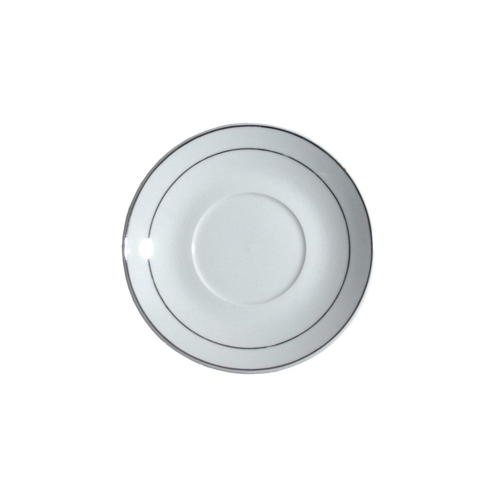 Jane Silver - Saucer - Pack of 10 - Celebrations! Party Rentals